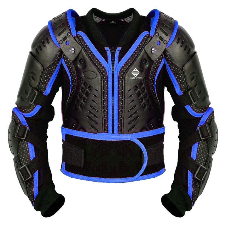 SS-302 Kids Body Armour Blue - SAZA SPORTS